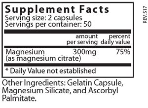 Magnesium Citrate - Natural Medicine Formulas